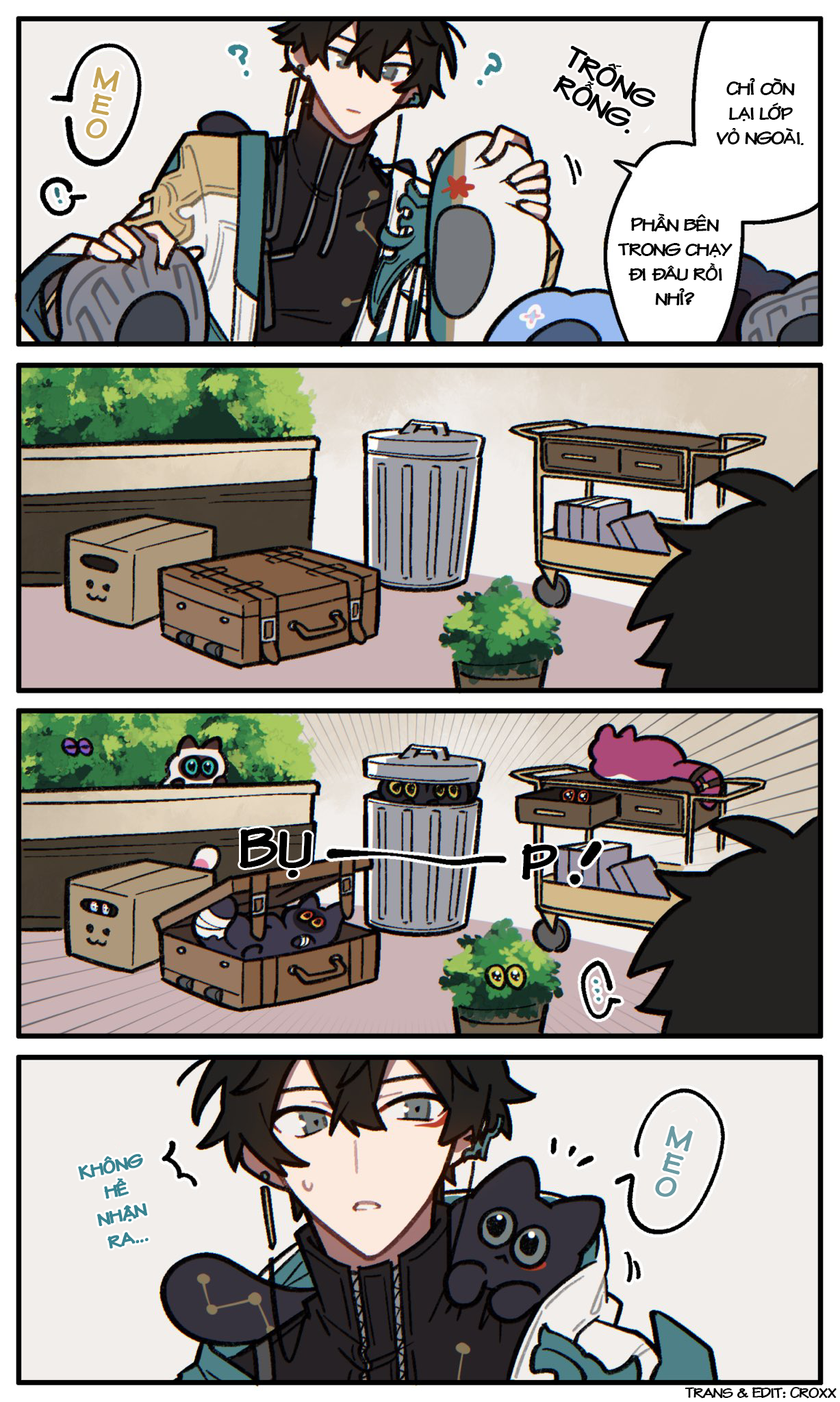 Bầy mèo trốn tìm cùng Dan Heng. Genshin Impact | HoYoLAB