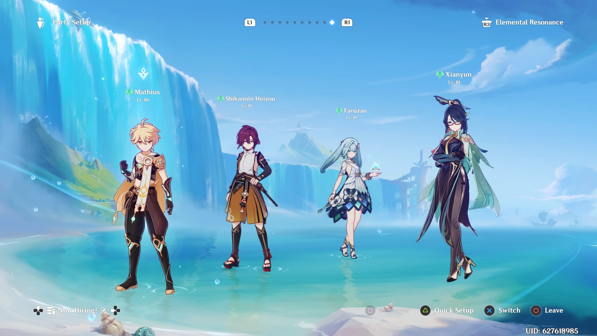 Been doing one element teams for fun Genshin Impact | HoYoLAB