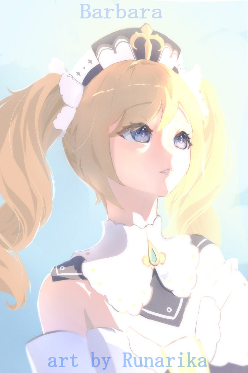 Barbara fanart :) Genshin Impact | HoYoLAB