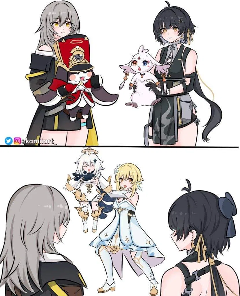 paimon is special cos shes the emergency food 😋😋 Genshin Impact | HoYoLAB