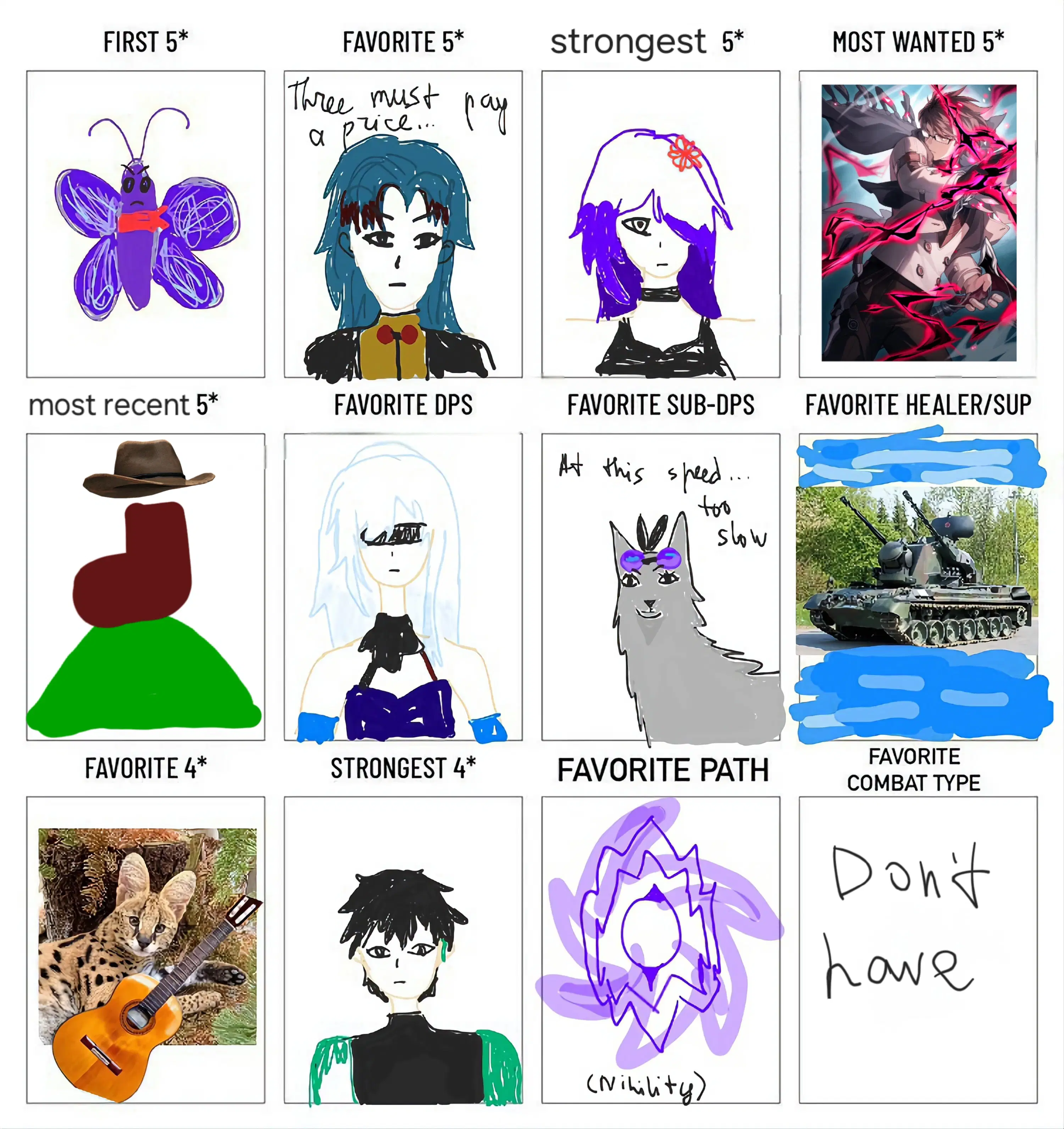 Hsr character's template but I suck at drawing Honkai: Star Rail | HoYoLAB