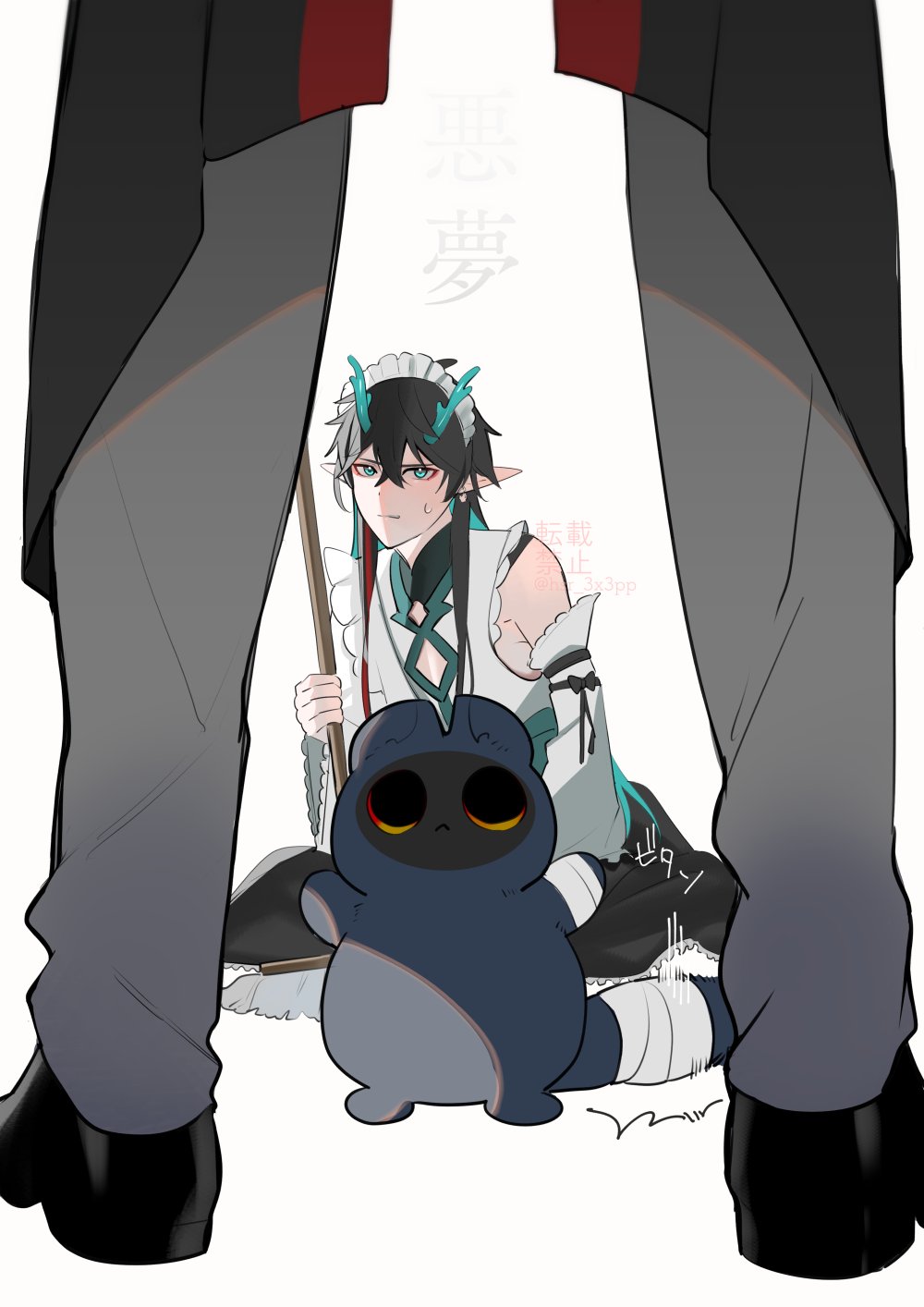 Dan Heng Maid just for you.. Honkai: Star Rail | HoYoLAB