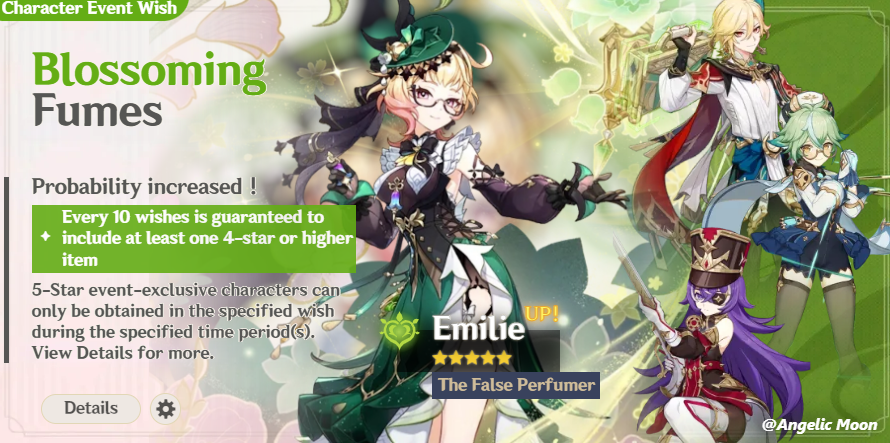 EMILIE BANNER Genshin Impact | HoYoLAB