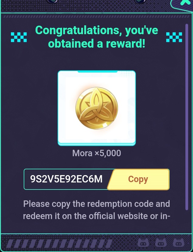one more reward code Genshin Impact | HoYoLAB