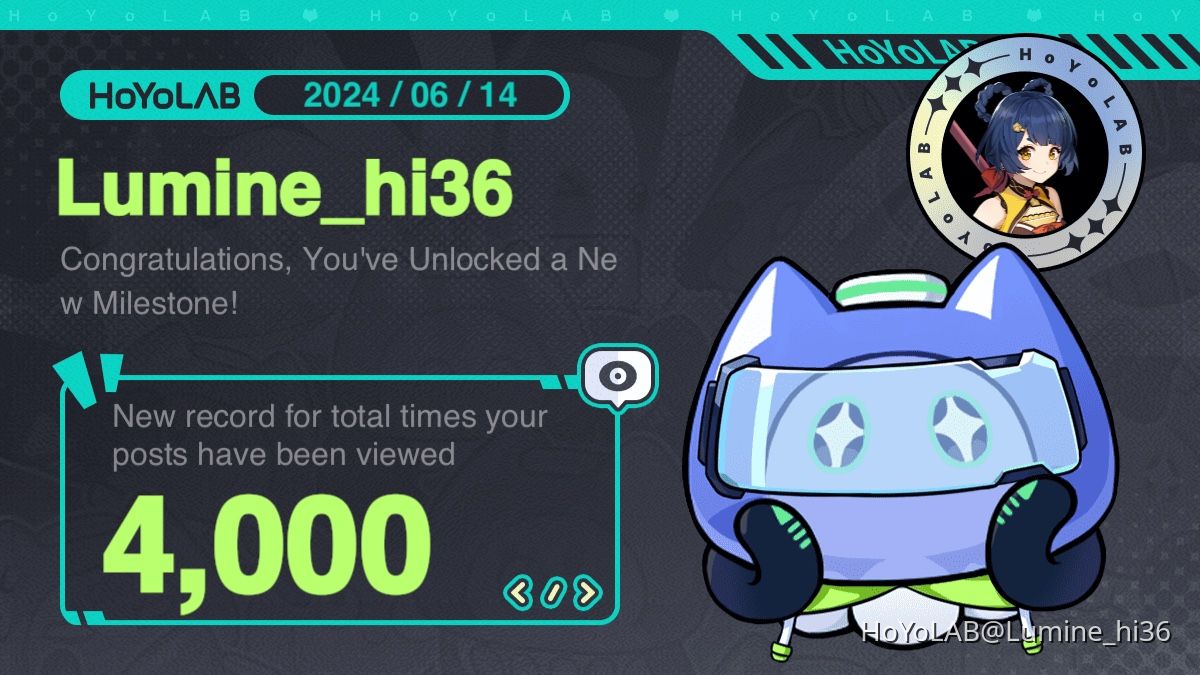 Wooohooooo | HoYoLAB