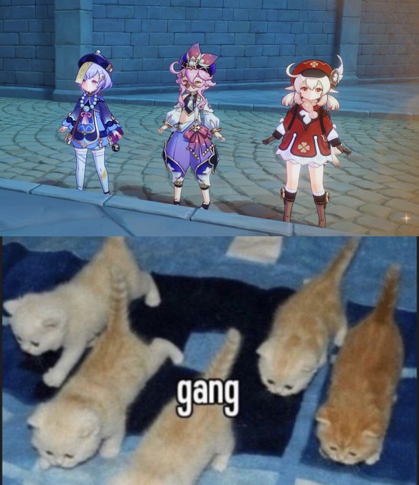 Short gang is best gang Genshin Impact | HoYoLAB