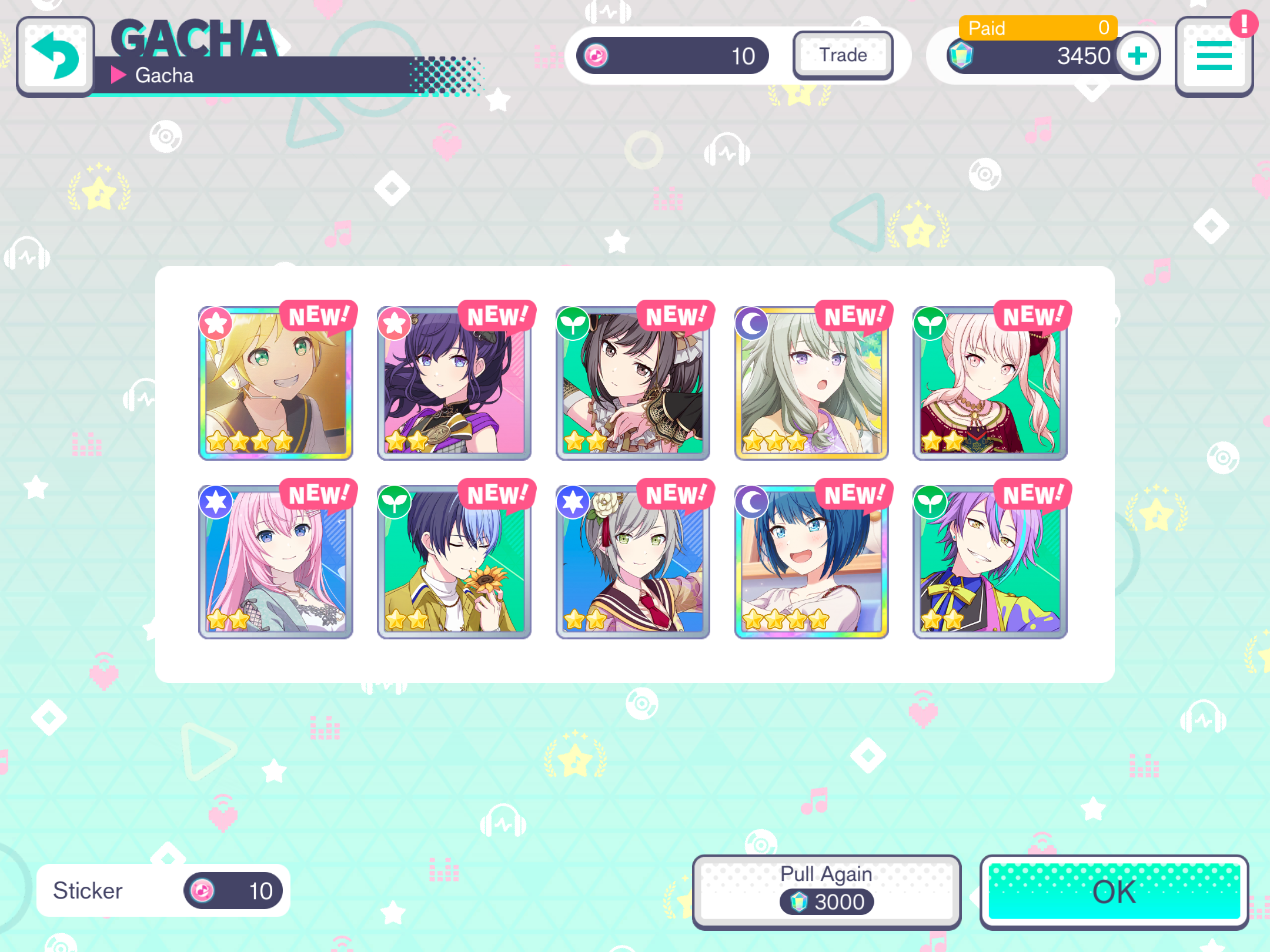 My first pull on project sekai lol | HoYoLAB