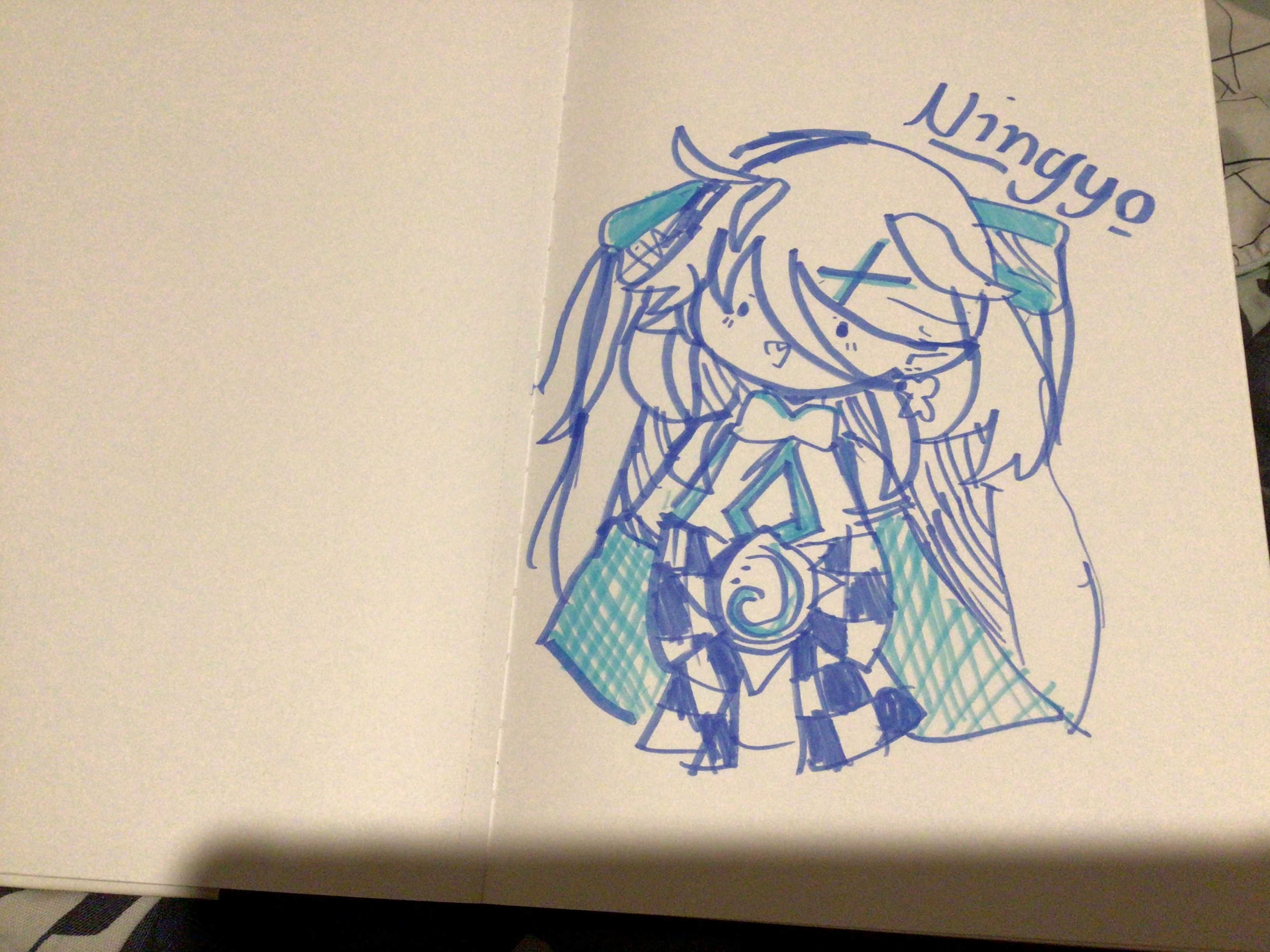 Hi can I draw your Oc in the style Shown below | HoYoLAB