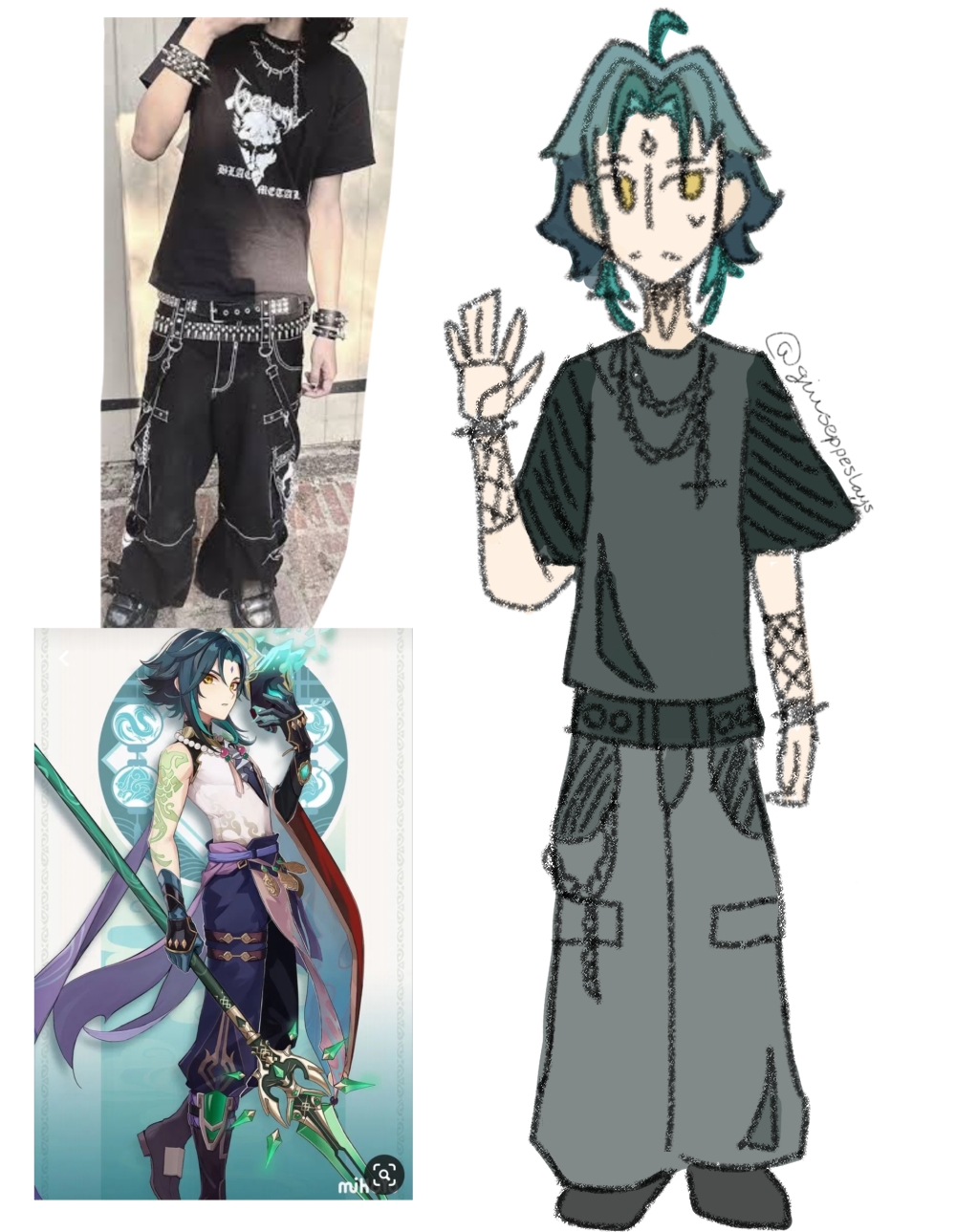 EMO XIAO 🖤 ⛓️😔 Genshin Impact | HoYoLAB