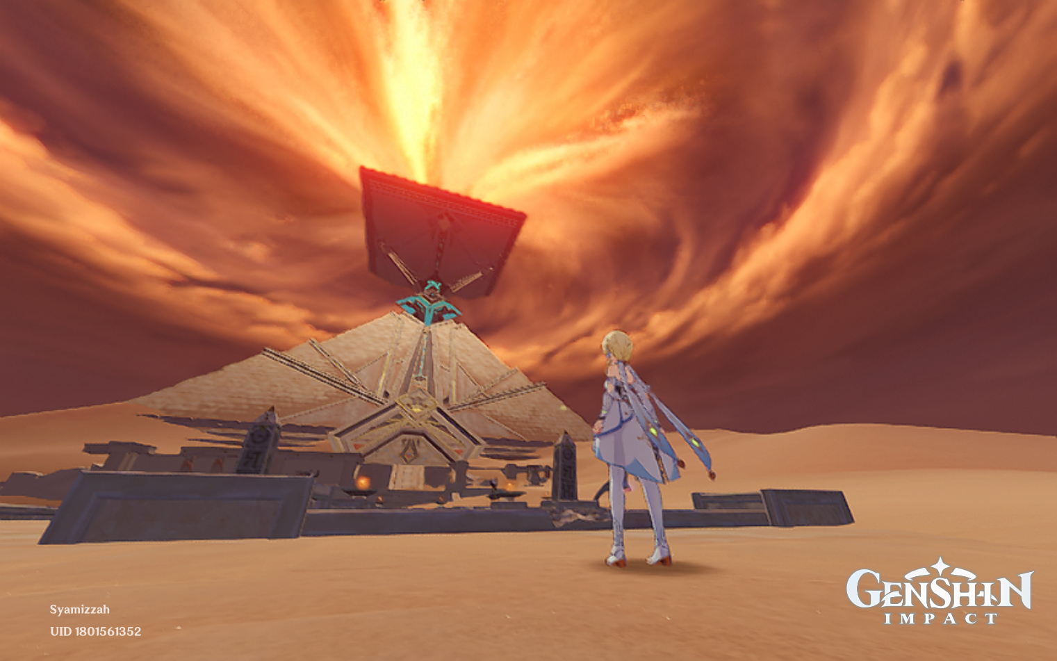 Sumeru's whatever the Pyramid's called Genshin Impact | HoYoLAB