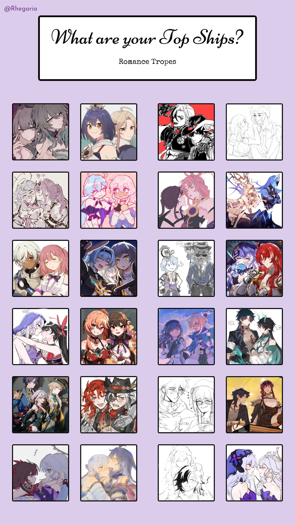 hsr favourite ships by trope! (w explanation) Honkai: Star Rail | HoYoLAB