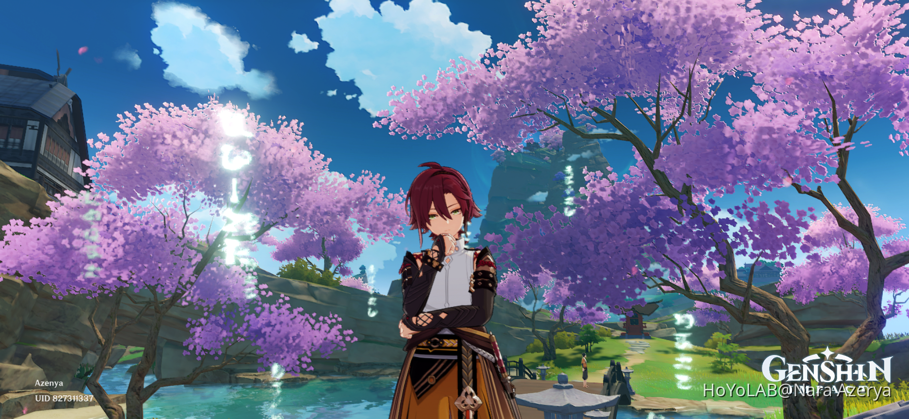 Random Pictures with Sakura Tree Genshin Impact | HoYoLAB