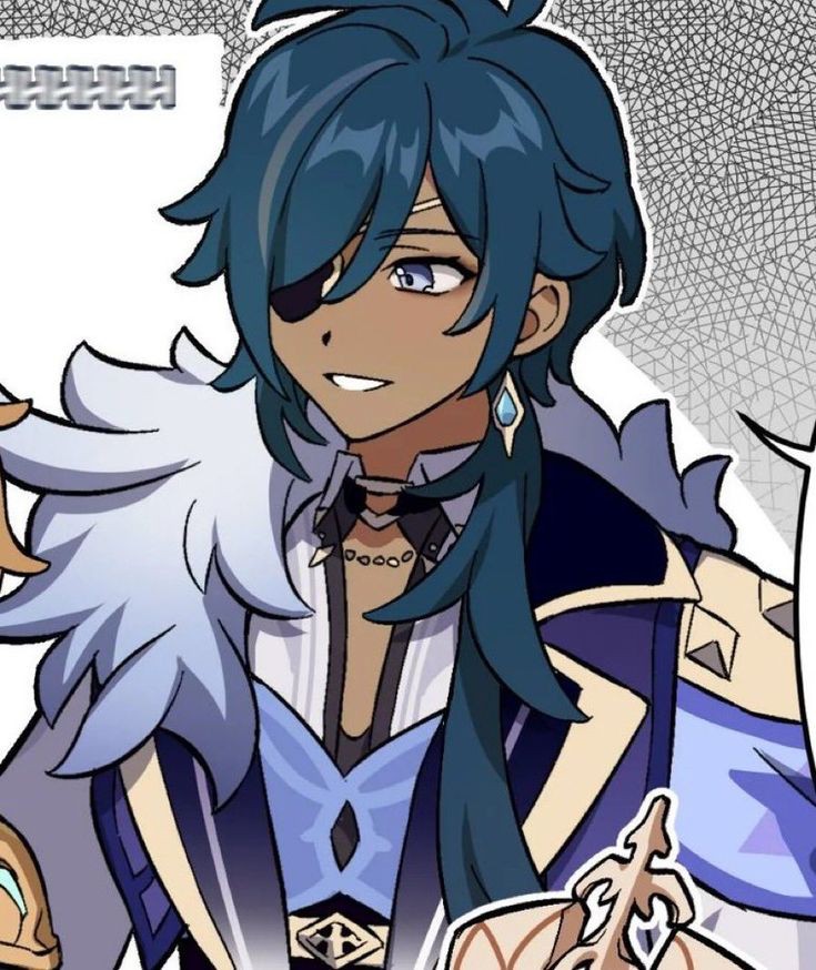 Kaeya with Eyeshadow and Eyeliner Genshin Impact | HoYoLAB