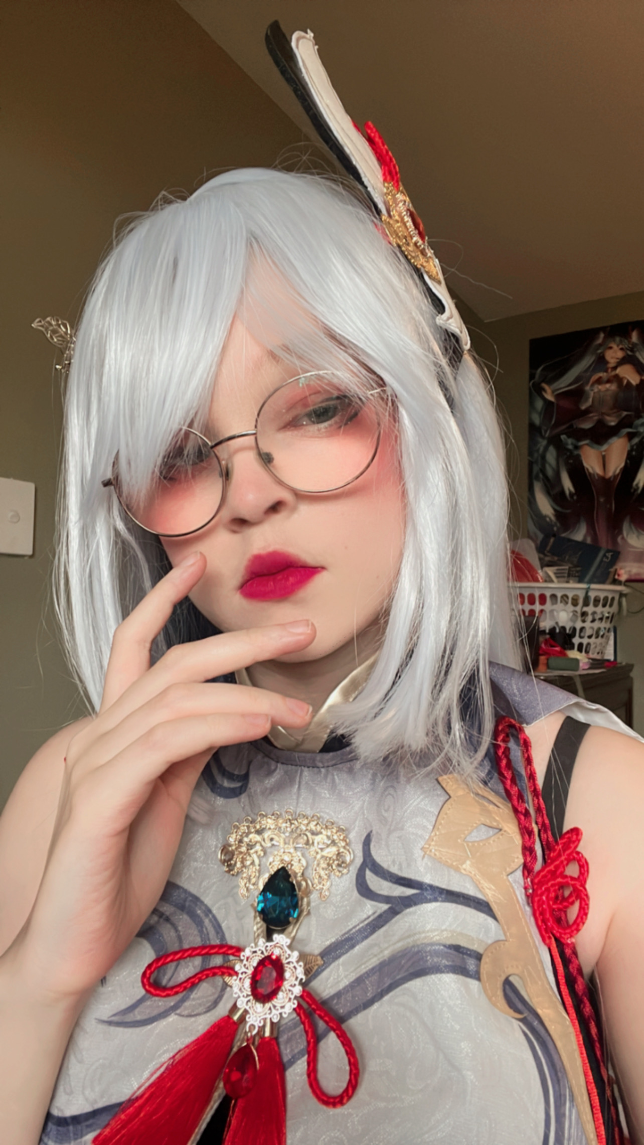 Shenhe cos-test!! + small shoot Genshin Impact | HoYoLAB