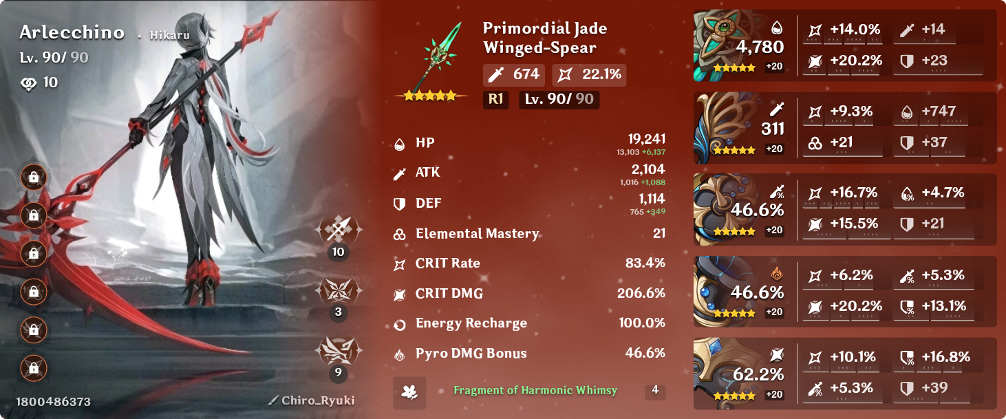 FATHER BUILD Genshin Impact | HoYoLAB