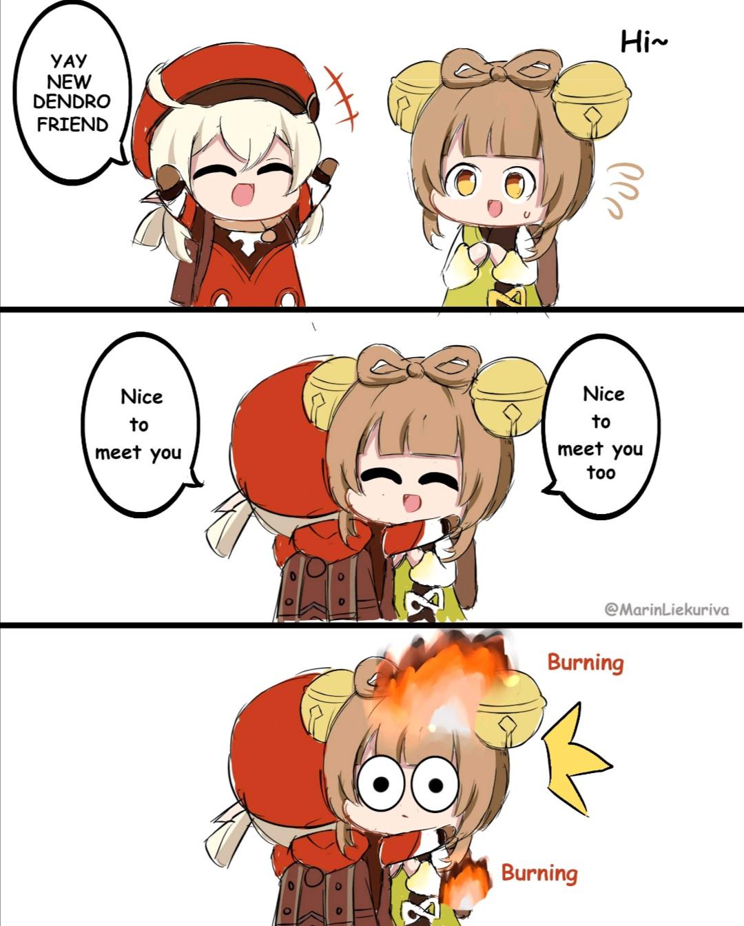 When Pyro meets Dendro Genshin Impact | HoYoLAB