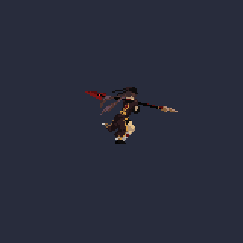 Pixel Art Animation - Hu Tao (wip) Genshin Impact | HoYoLAB