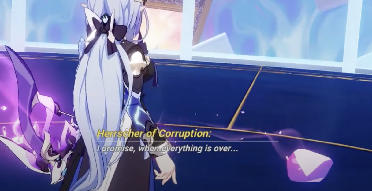 why did the herrscher of corruption want to recreate kosma again... im ...