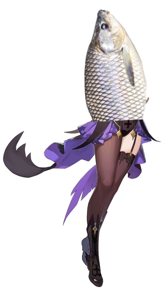 Behold! The one and only Fish-l! Genshin Impact | HoYoLAB