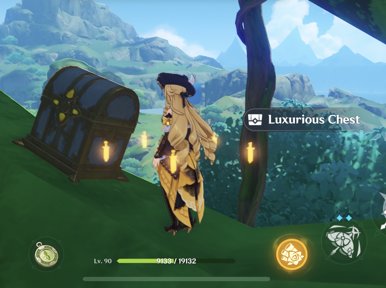 Two Luxurious Chests in the Great Tree (at the top). Genshin Impact ...