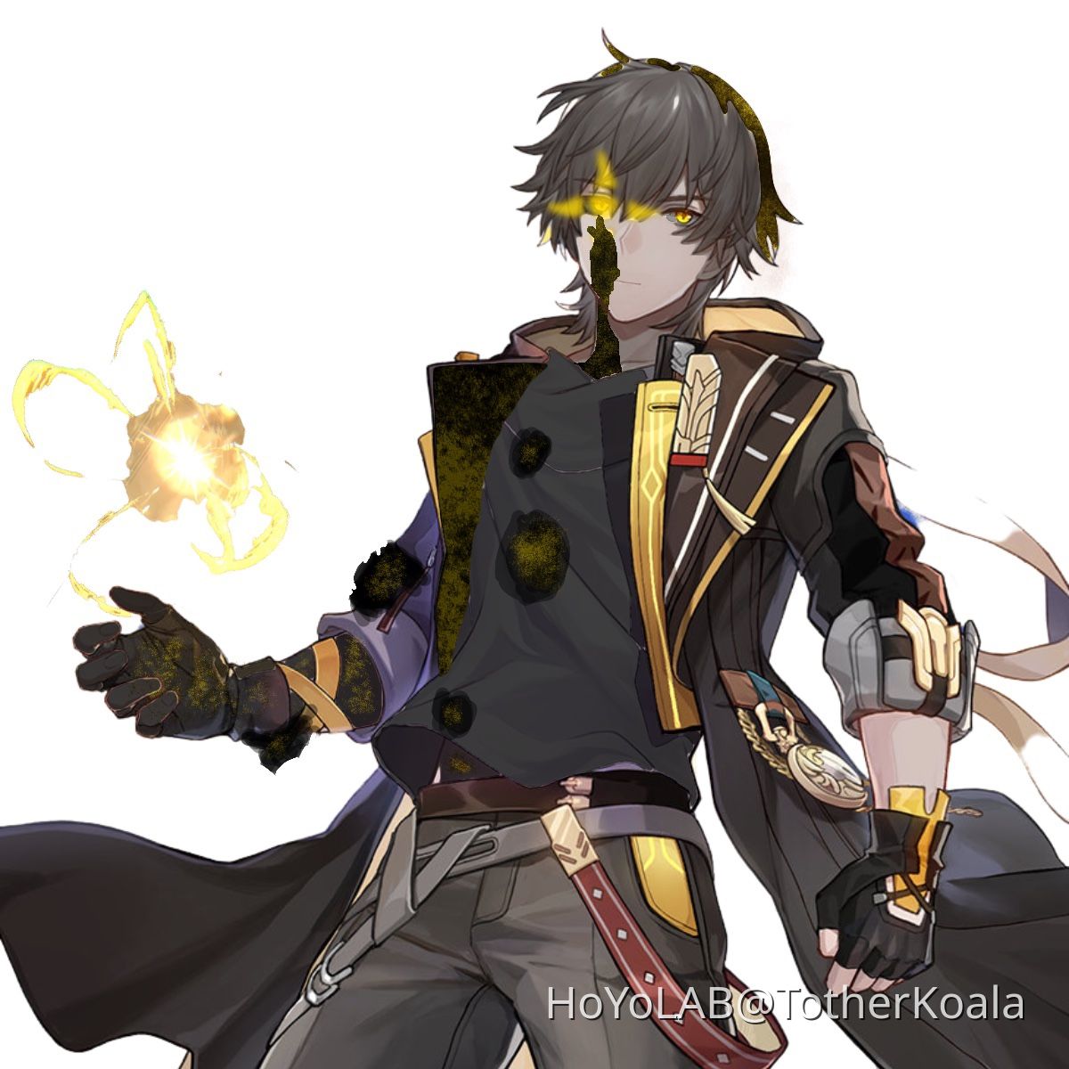 Character concept - Trailblazer, Nihility path Honkai: Star Rail | HoYoLAB