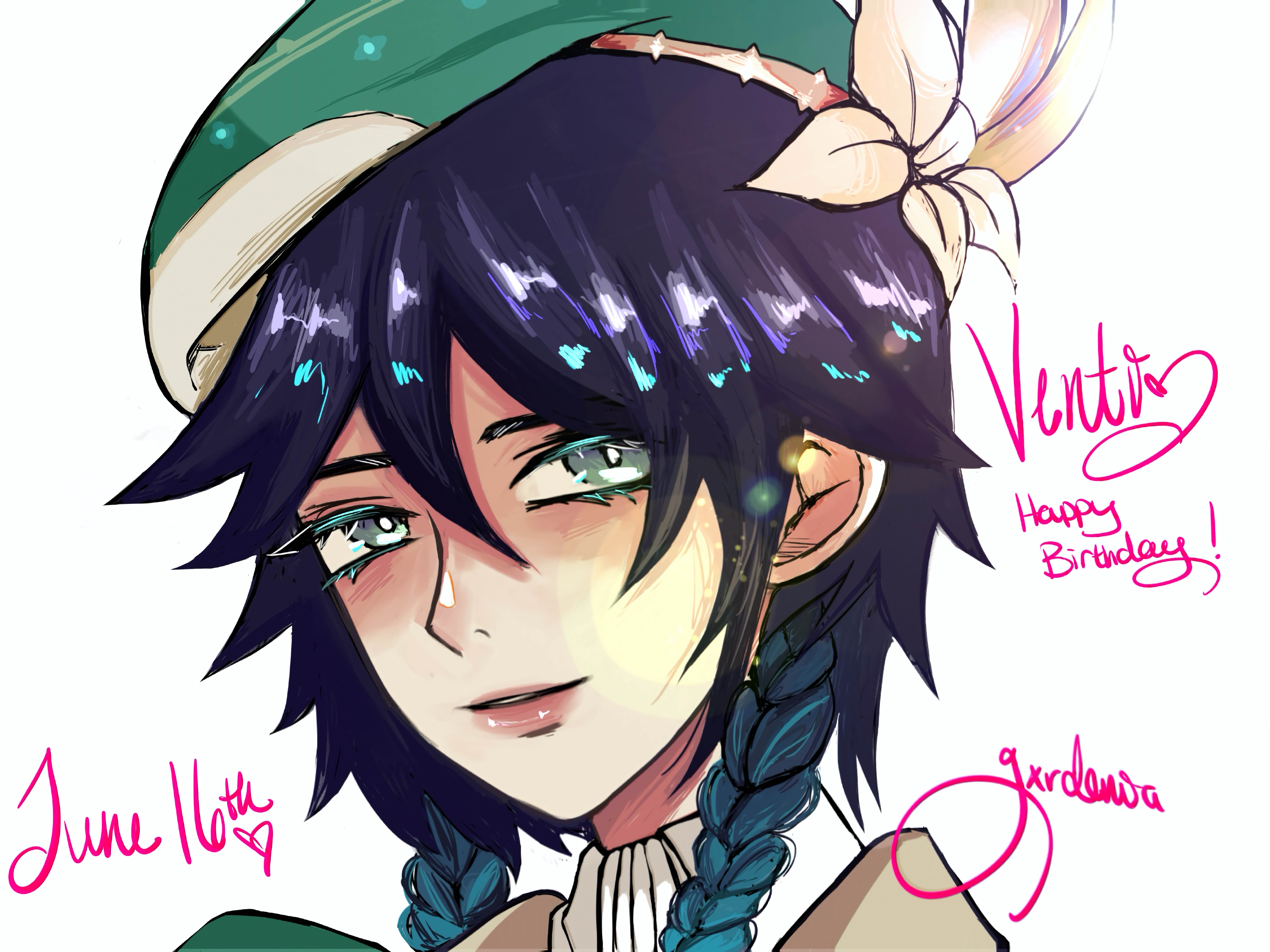 happy birthday venti Genshin Impact | HoYoLAB