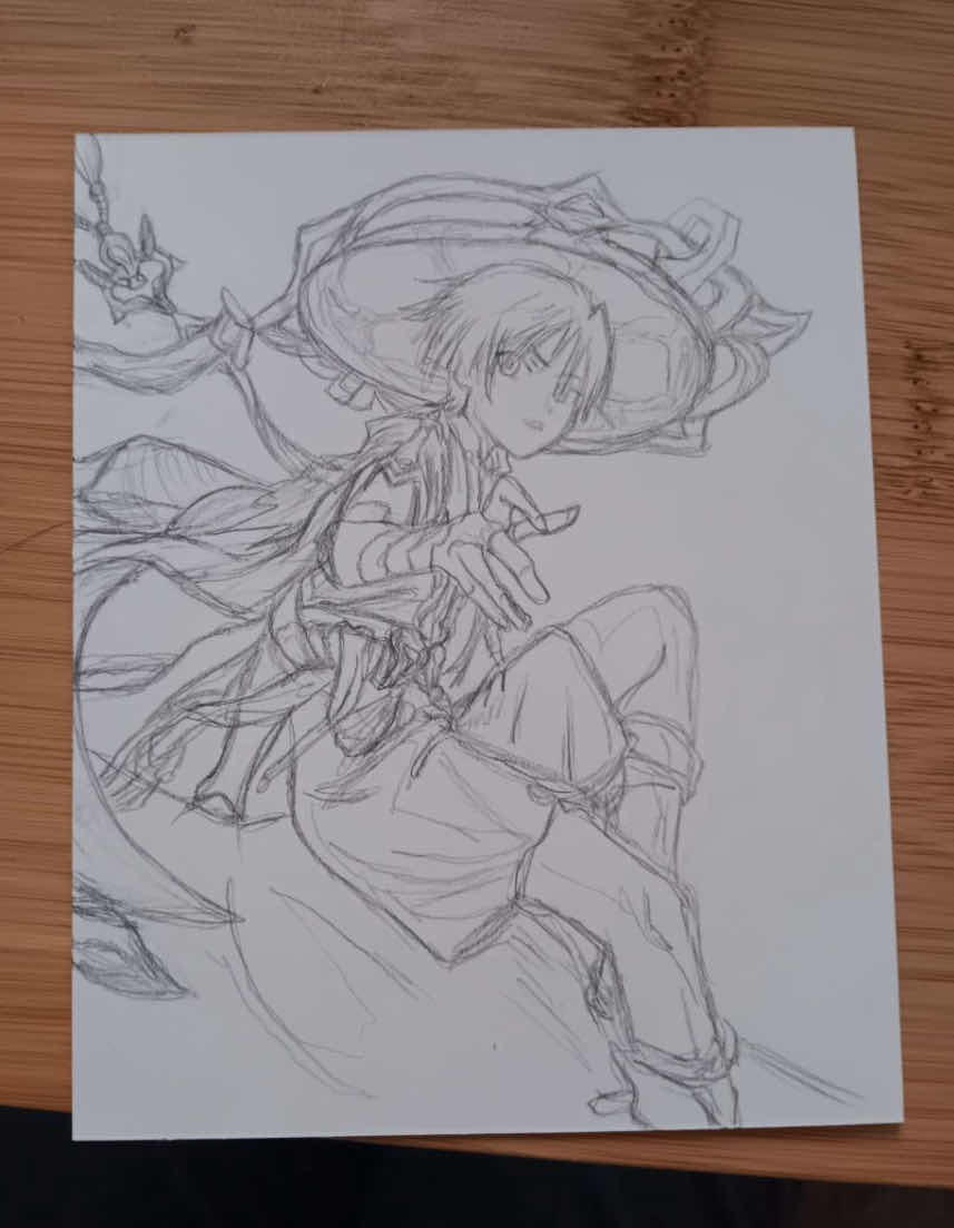 How’s my Scaramouche drawing?? Genshin Impact | HoYoLAB