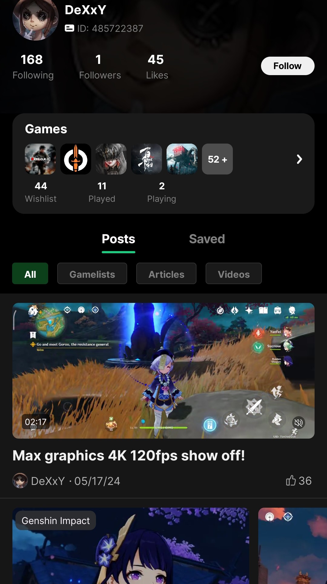 4K 120fps Genshin Impact on Mobile? Genshin Impact | HoYoLAB