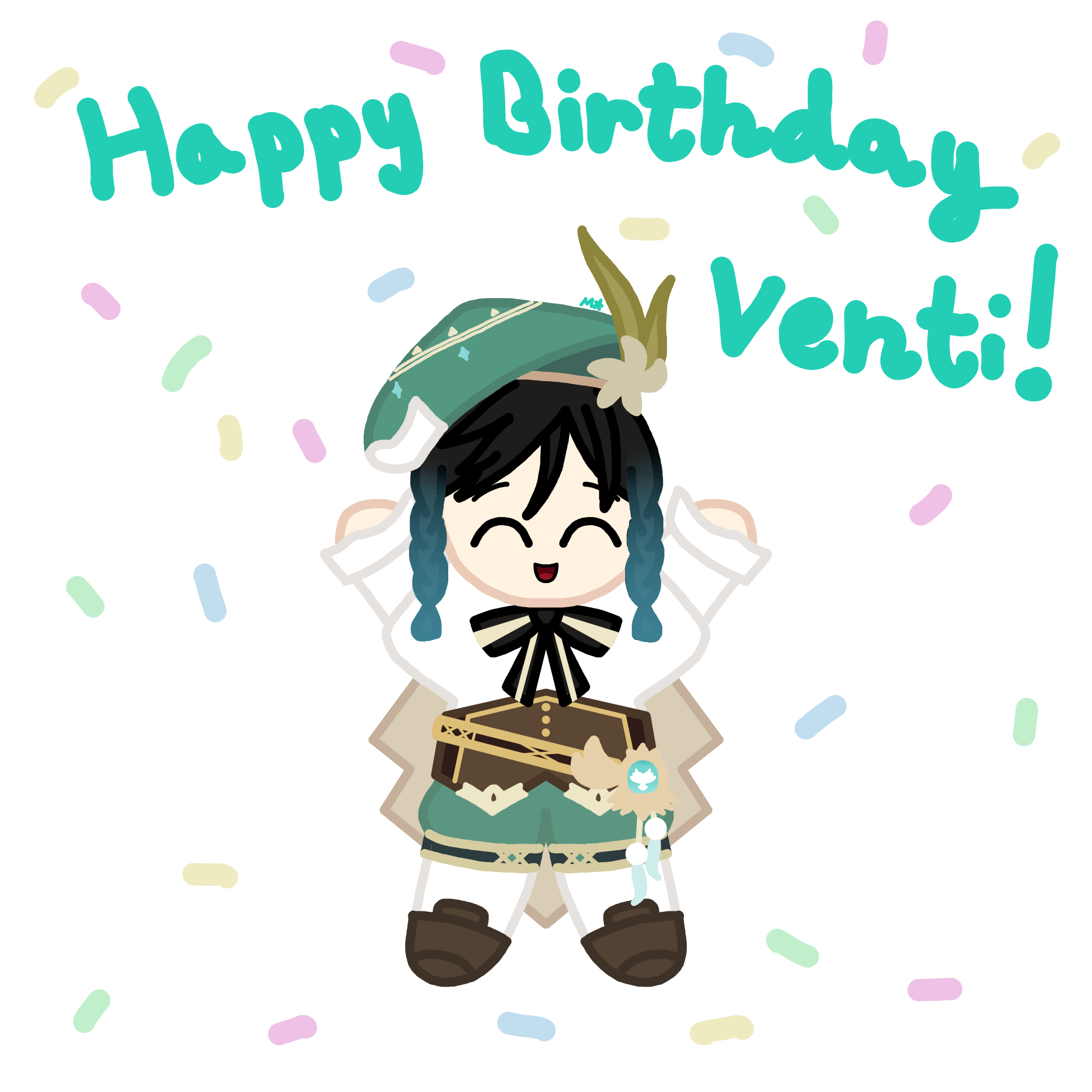 Happy Birthday, Venti!?!? Genshin Impact | HoYoLAB