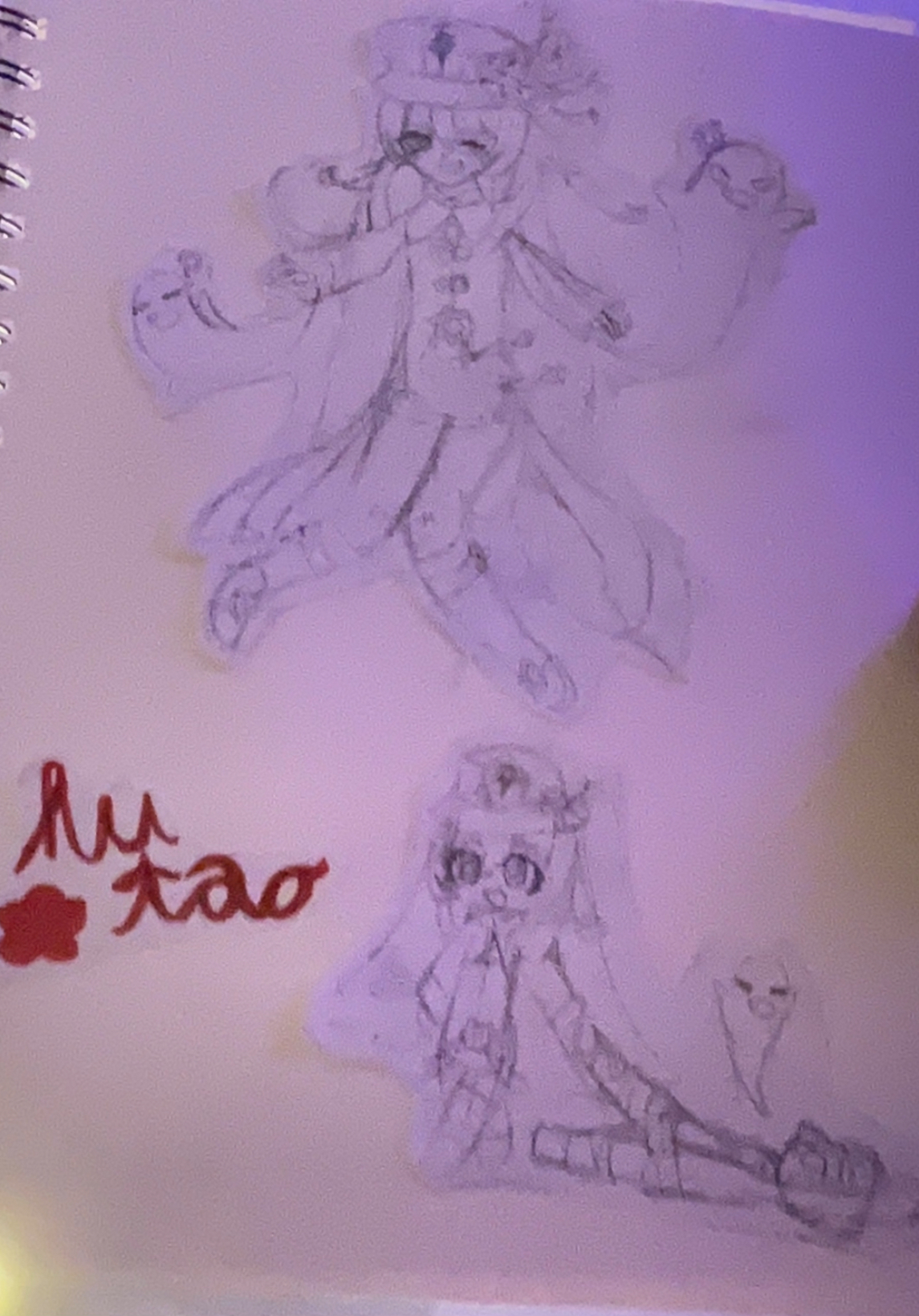 Hu tao drawing!!! Genshin Impact | HoYoLAB