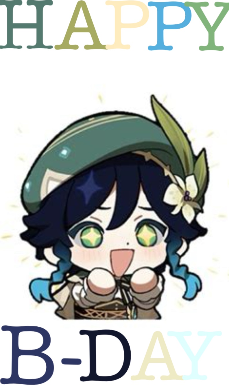 Happy birthday VENTI!!♡ Genshin Impact | HoYoLAB