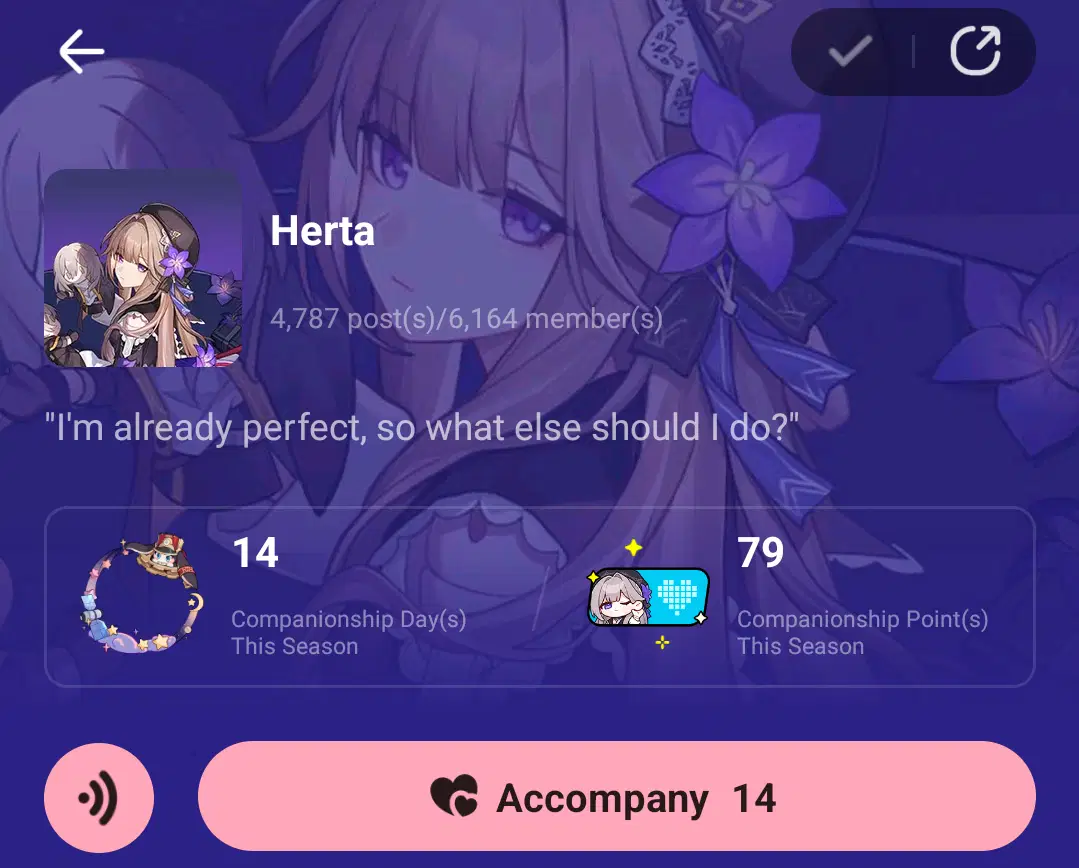 Day 14/30 of Kuru Kuru with Herta Honkai: Star Rail | HoYoLAB