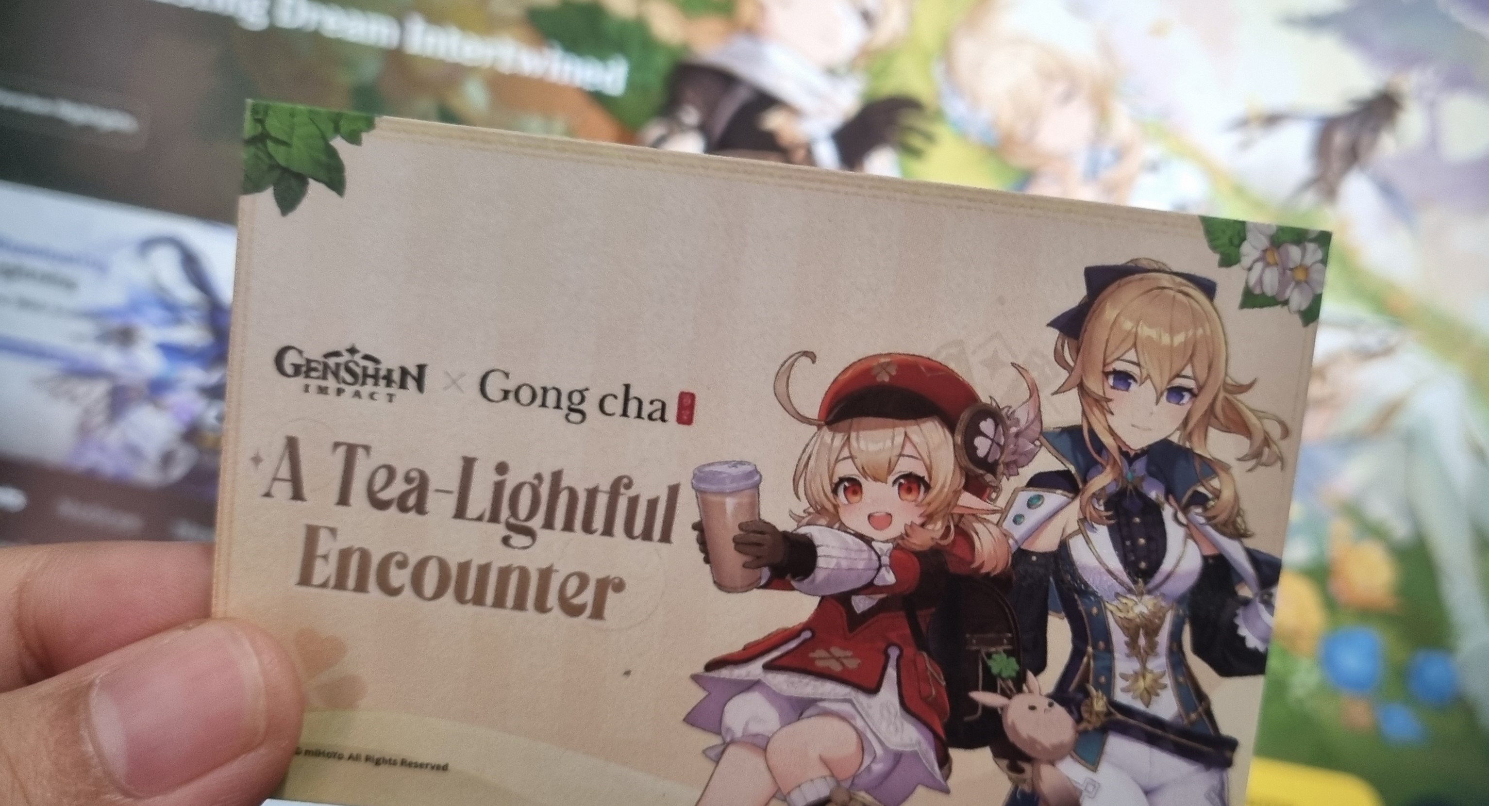 Gong Cha X Genshin Impact Collab Genshin Impact | HoYoLAB