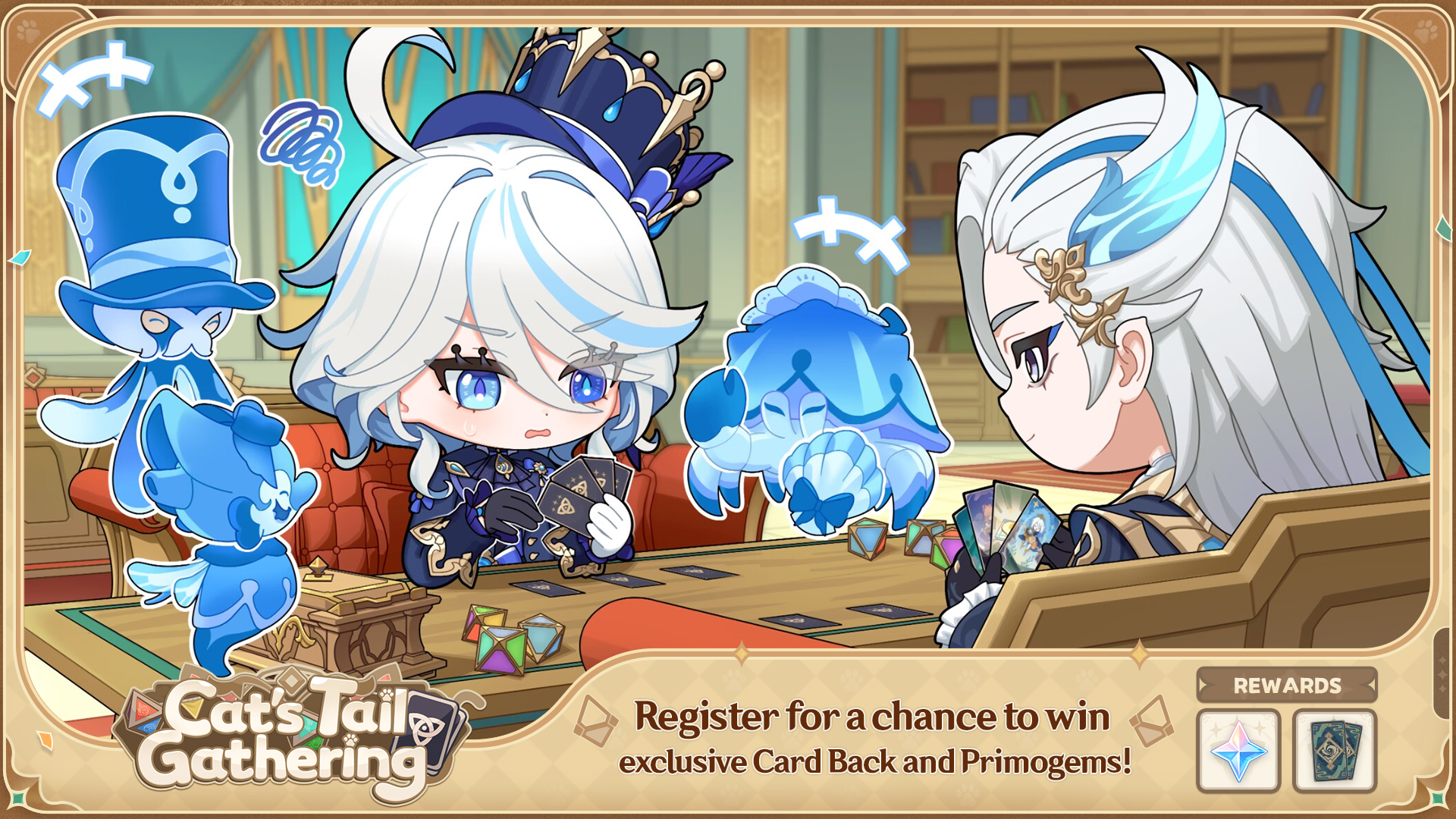 [FOR DOWNLOAD] Wallpaper from the "Cat's Tail Gathering S4 Tournament" TCG Event Genshin Impact ...