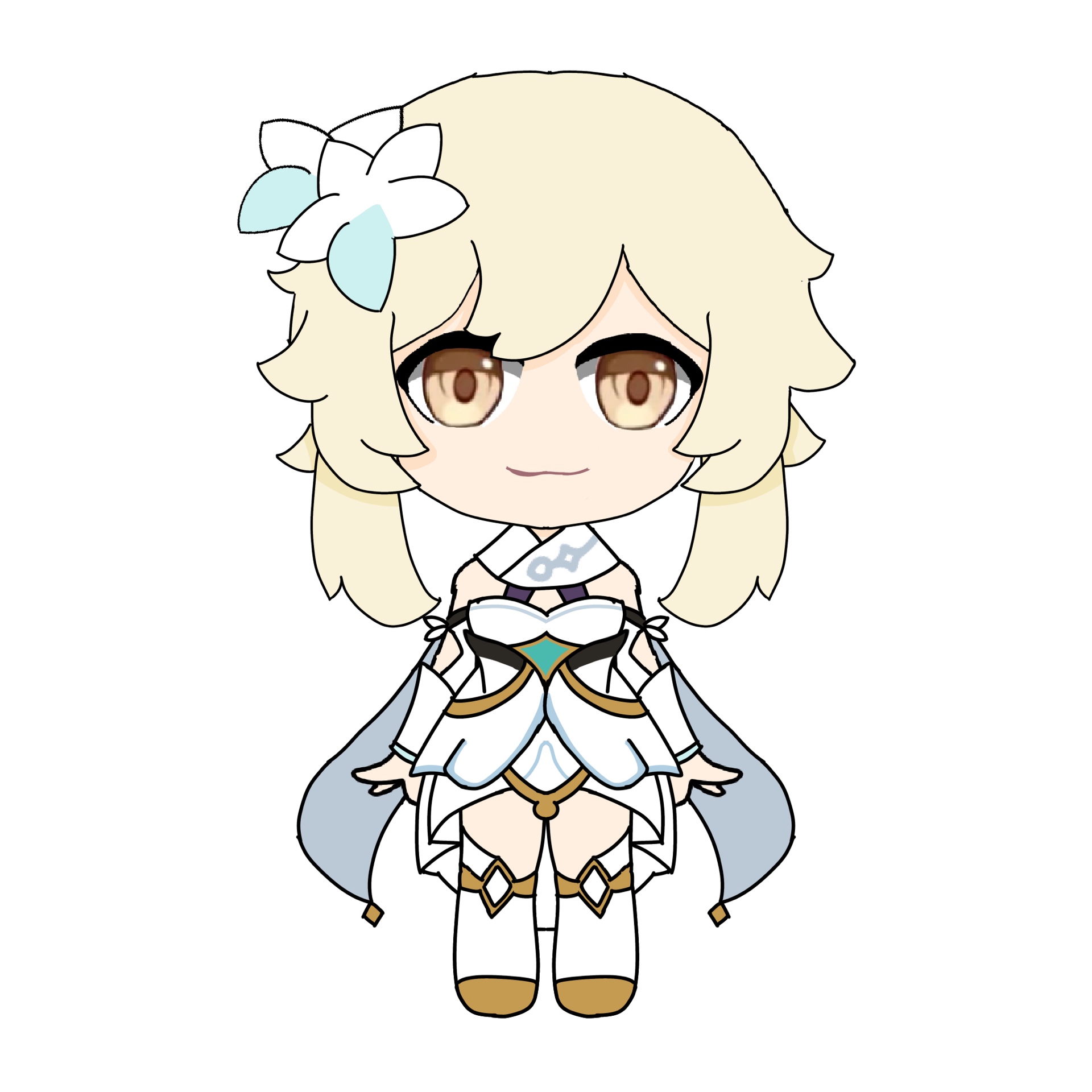 Lumine vtuber live2d model WIP Genshin Impact | HoYoLAB