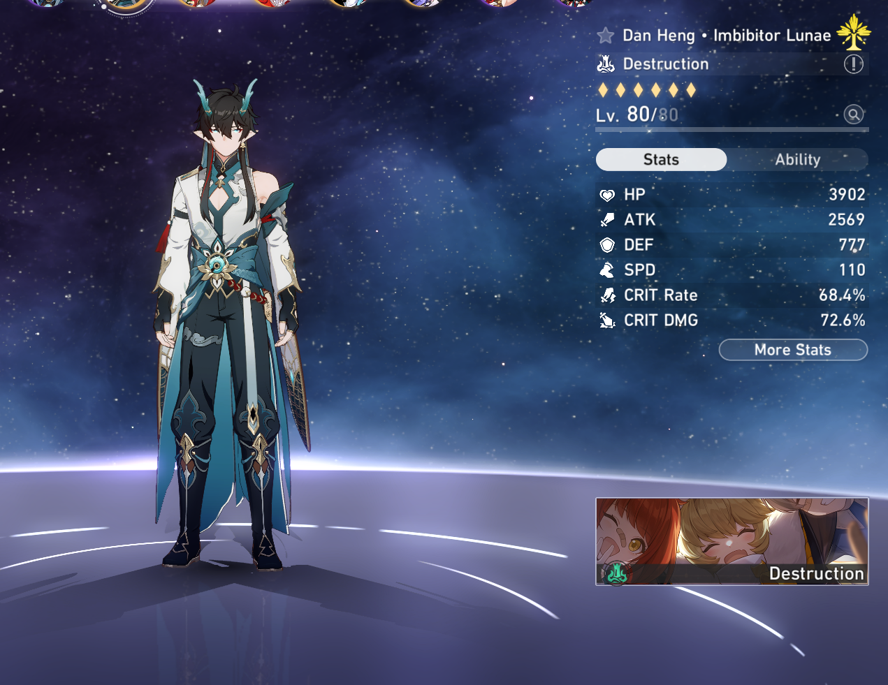 Building Dan Heng - Imbibitor Lunae - Honkai: Star Rail | HoYoLAB