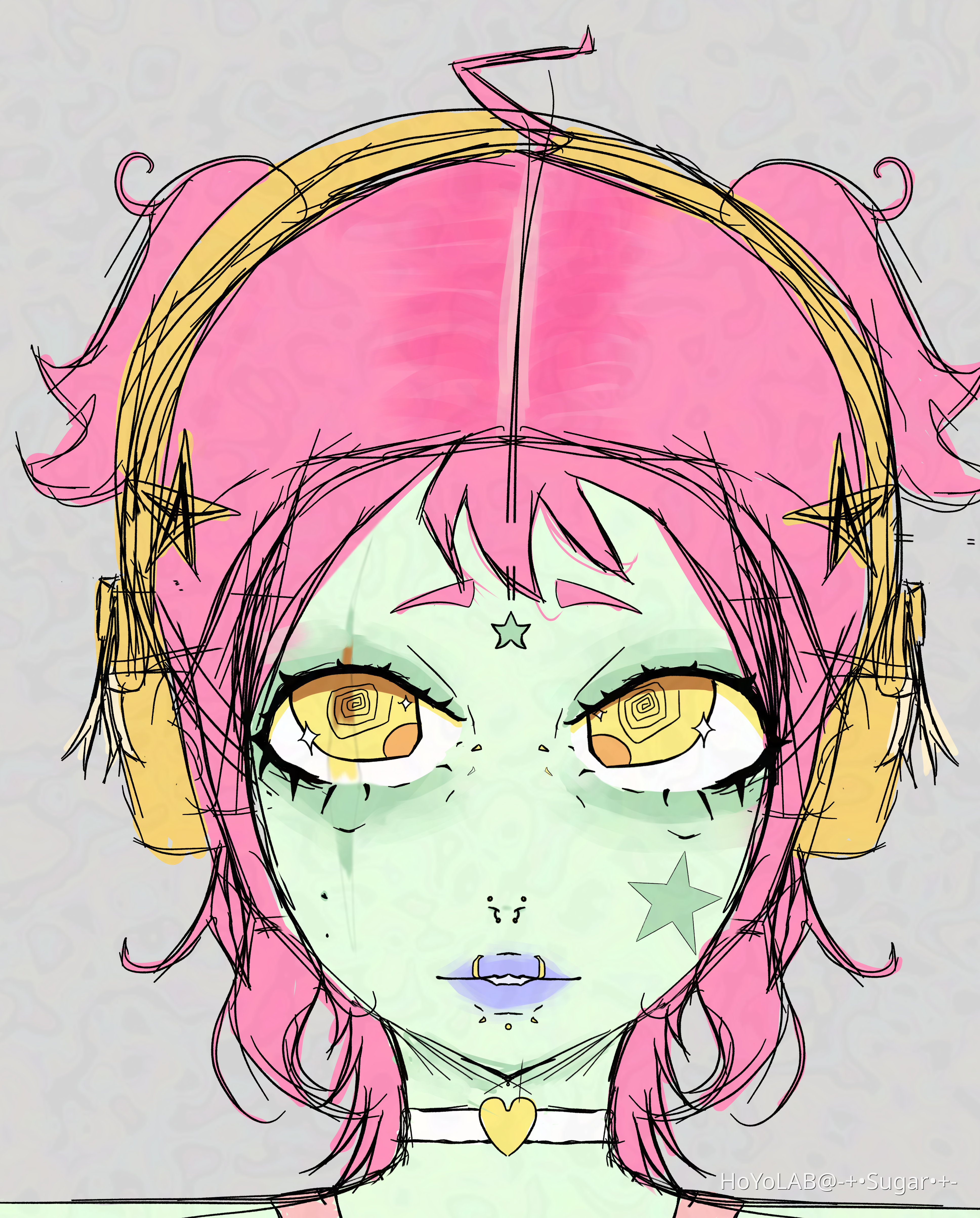 Feel free to draw my OC Echo! | HoYoLAB