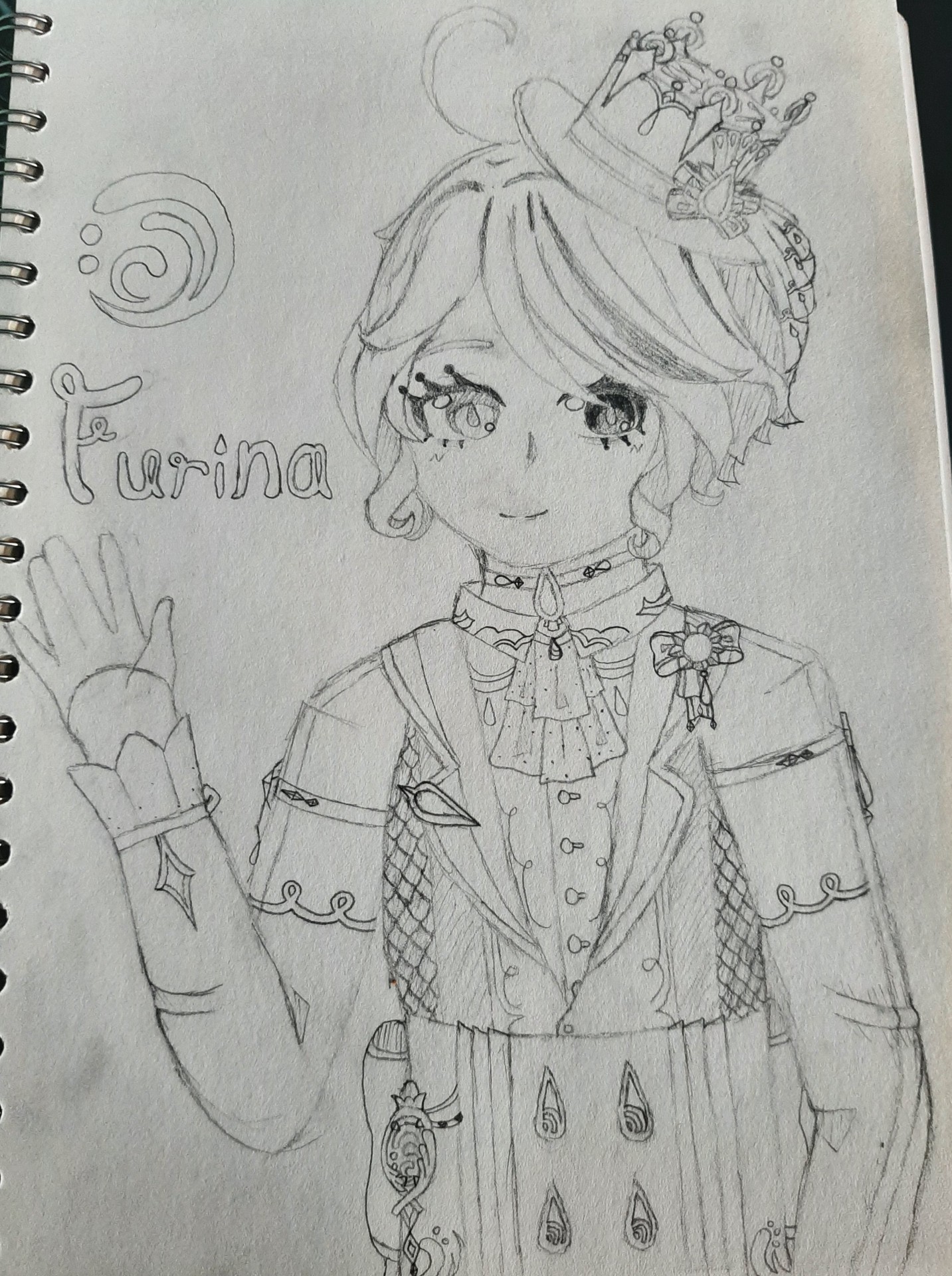 Furina drawing Genshin Impact | HoYoLAB