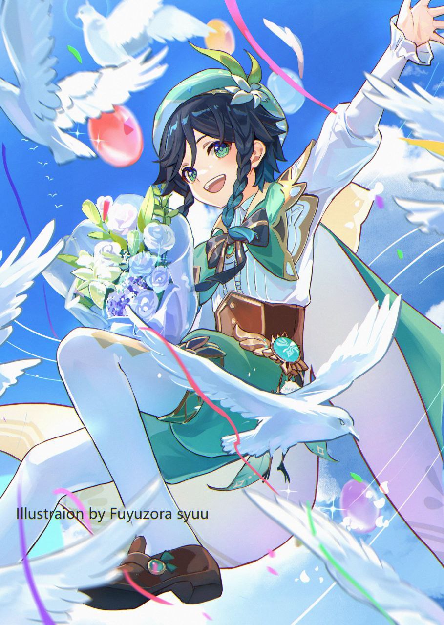 Happy birthday, Venti! Genshin Impact | HoYoLAB