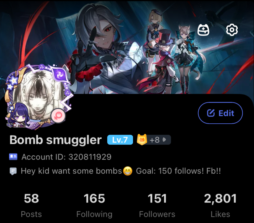 OMG TY FOR 150 FOLLOWERS!! | HoYoLAB