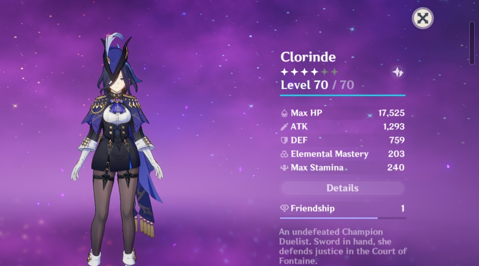 My current Clorinde build! Genshin Impact | HoYoLAB