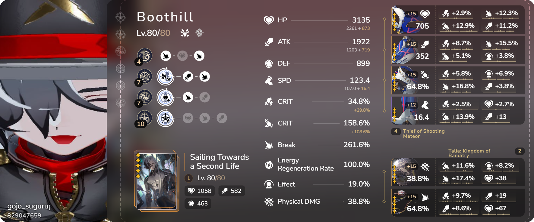 Is my Boothill build good? (still a wip) Honkai: Star Rail | HoYoLAB