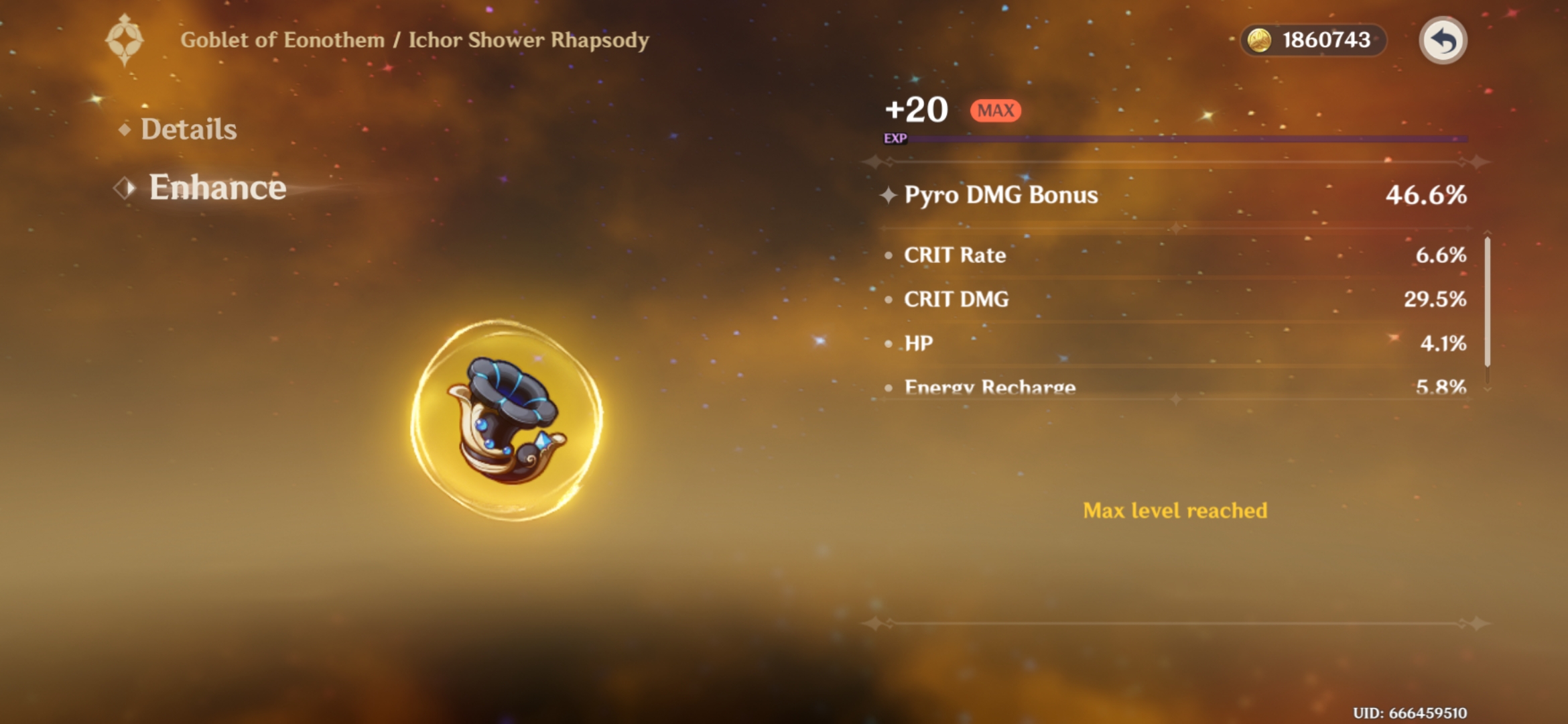 Honestly wasn't expecting all crit stat buff this morning Genshin ...