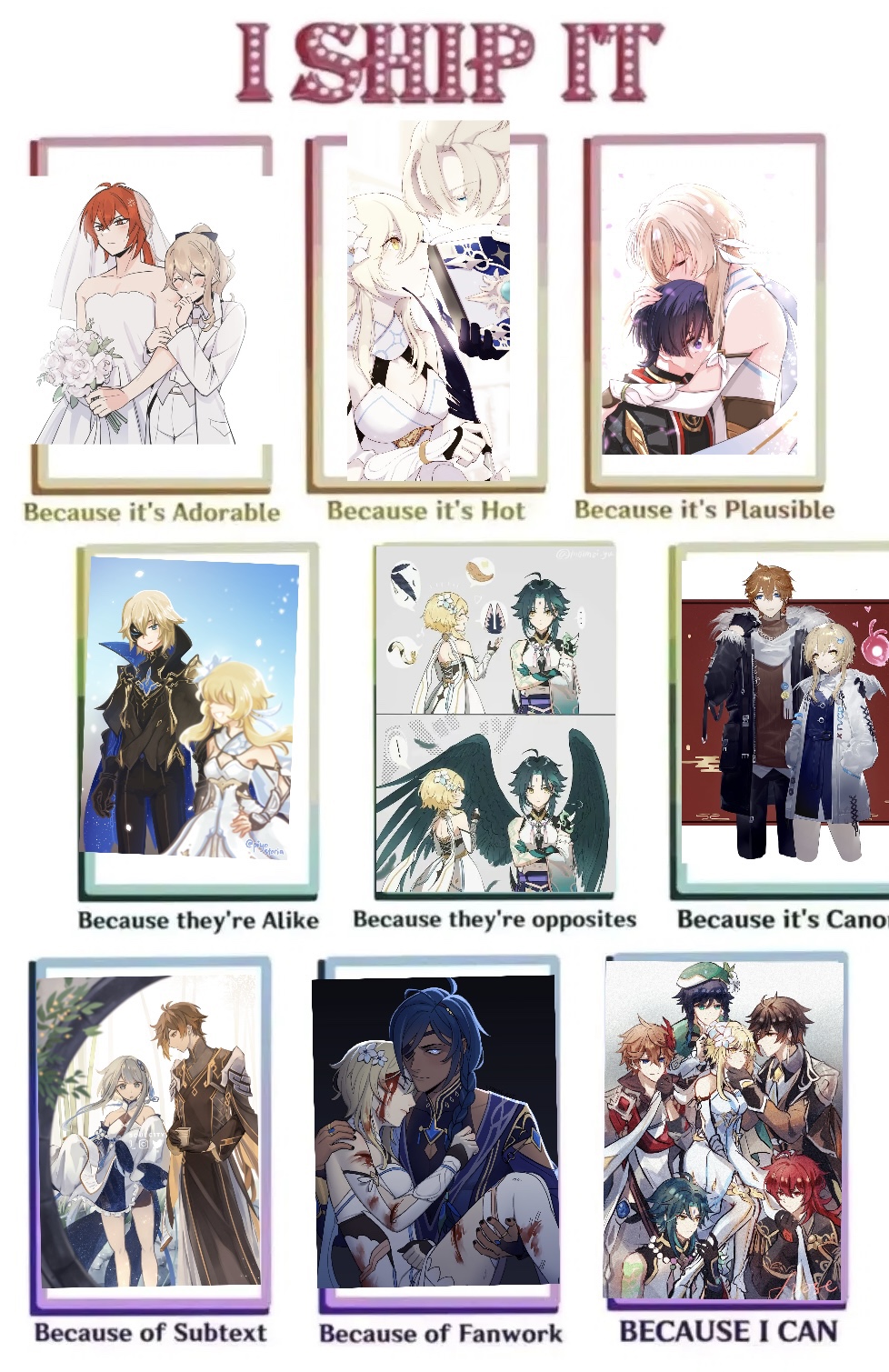 Ship Chart Genshin Impact | HoYoLAB