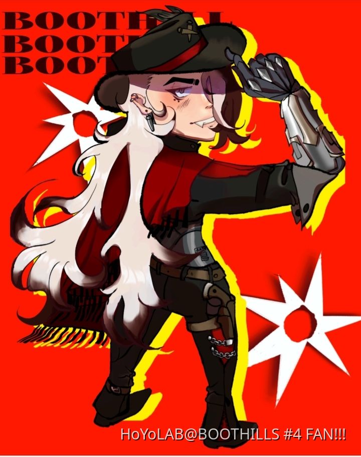 My Submission for the Boothill Fan Art Event! ☆ Honkai: Star Rail | HoYoLAB