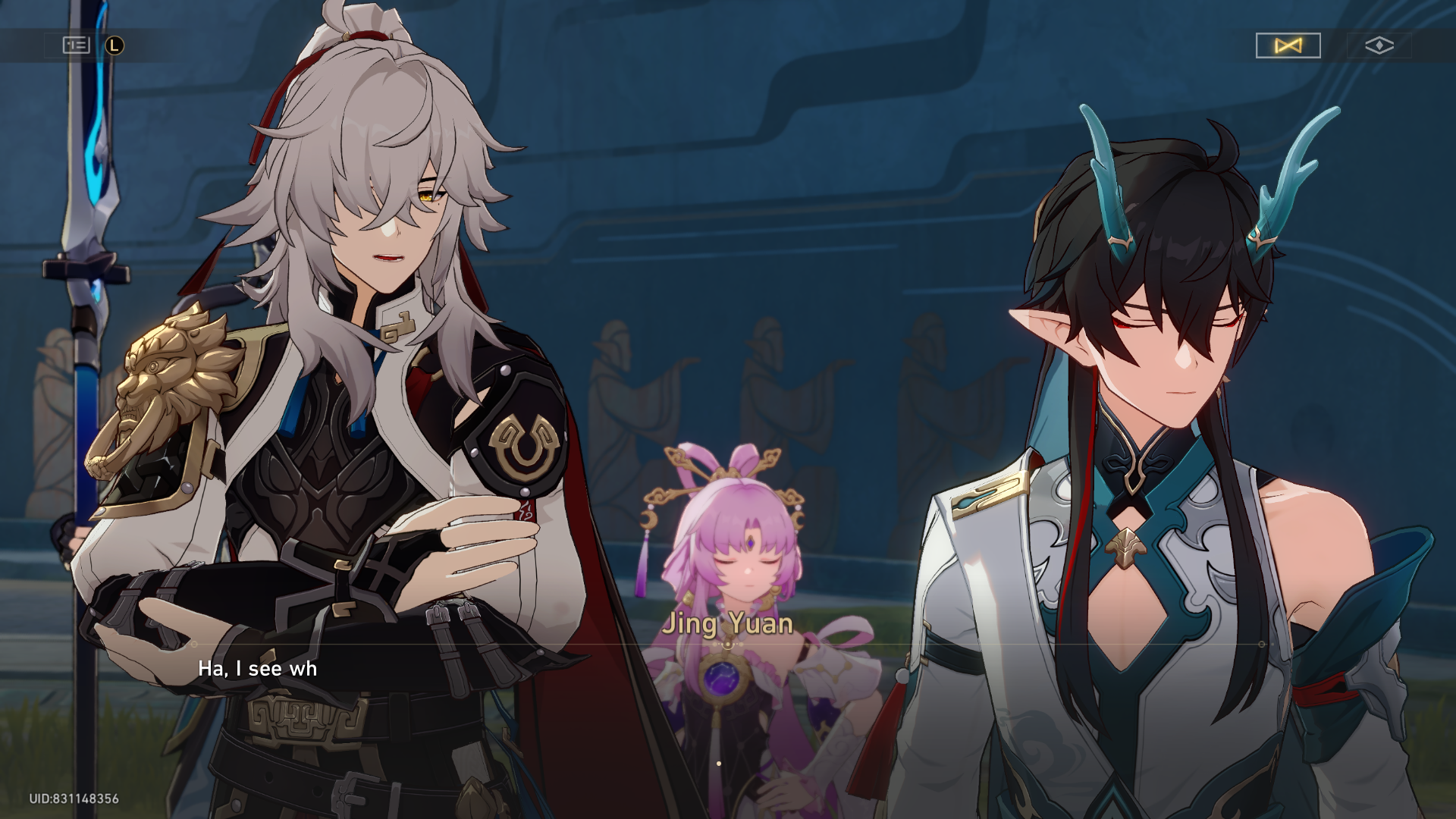 Three Iconic Characters of Xianzhou Loufu in one picture ️ Honkai: Star ...