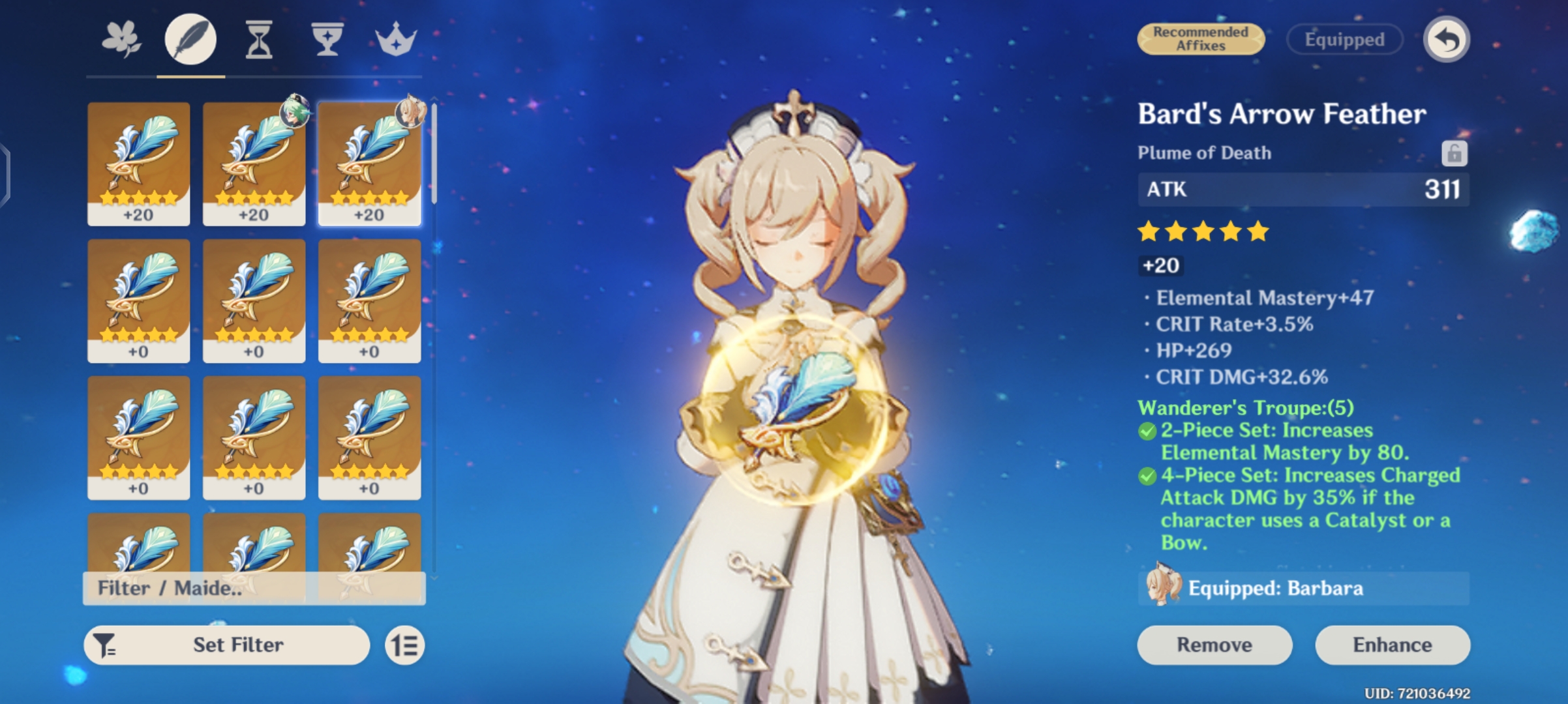 Barbara Full DMG LET'S GO! Genshin Impact | HoYoLAB