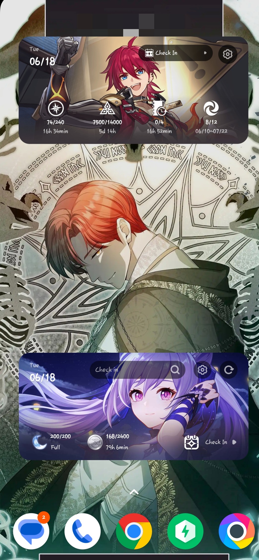 Love it with new update Hoyolab! 💙🤍 Tears of Themis | HoYoLAB