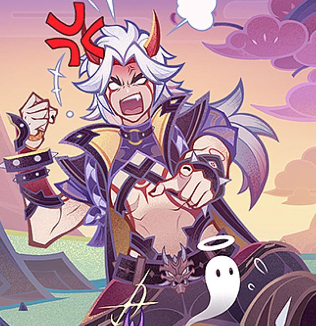 itto and his little silly cat! Genshin Impact | HoYoLAB