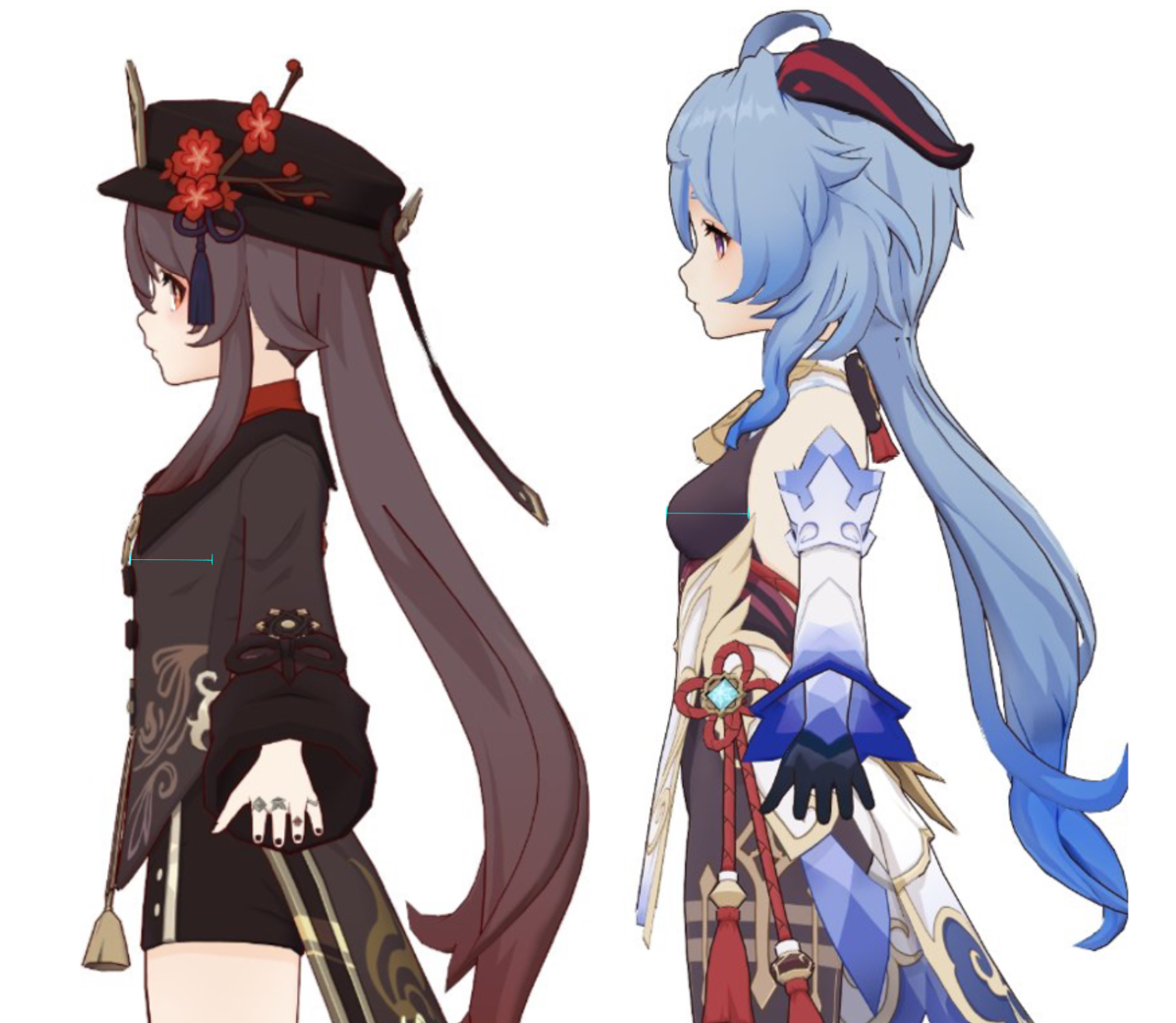 Hu tao is NOT flat Genshin Impact | HoYoLAB